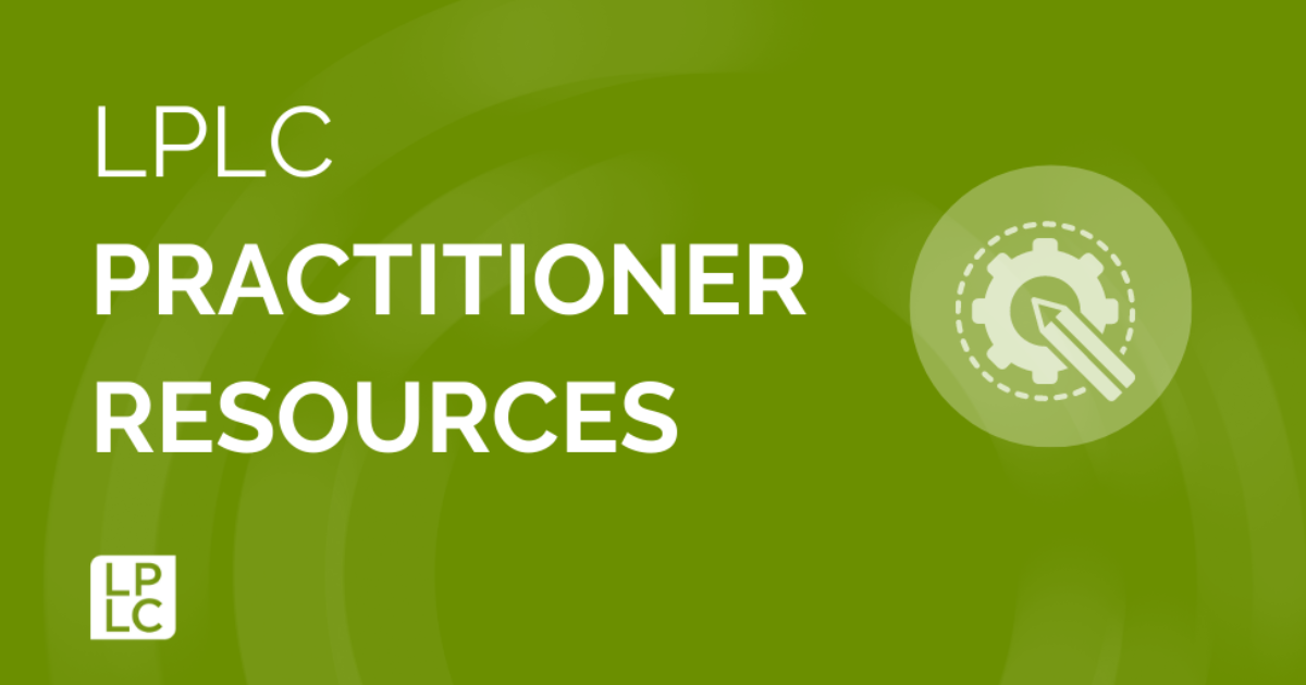 Wills instruction resources - Legal Practitioners' Liability Committee